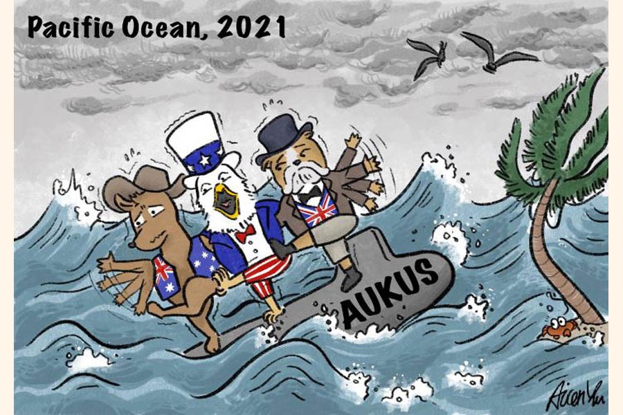 AUKUS: The Anglosphere Prepares for War on China – Red Fire